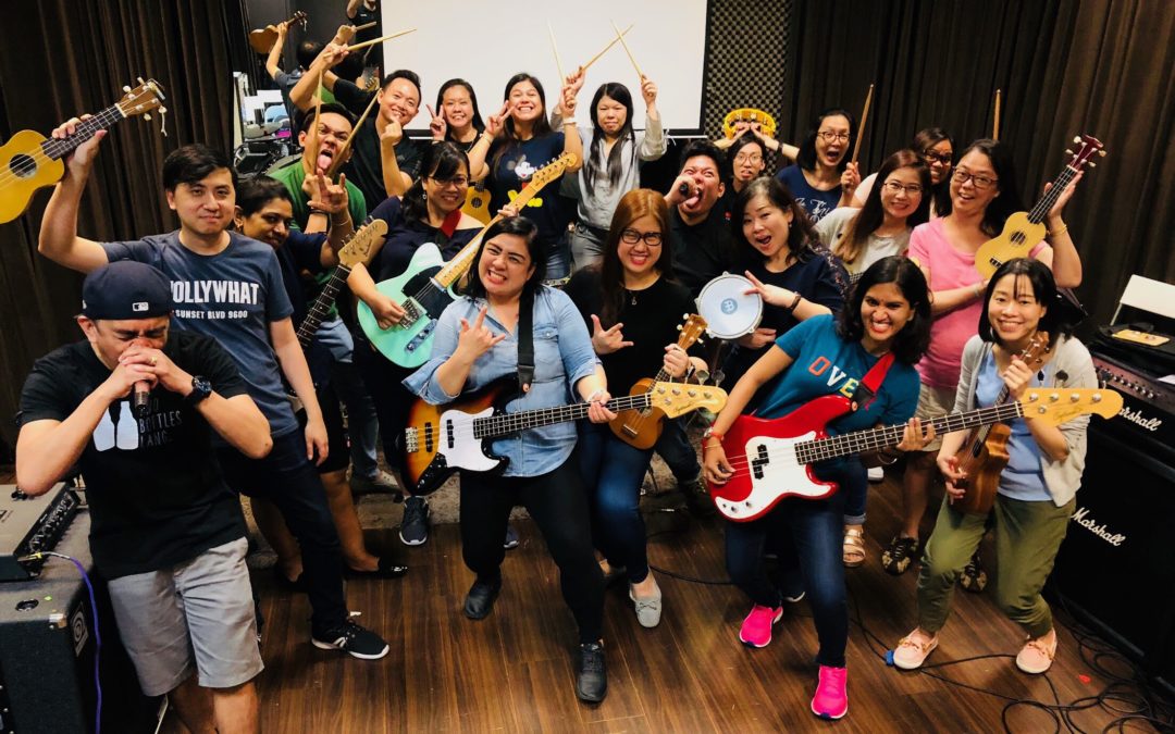 corporate team building | Team Music SG